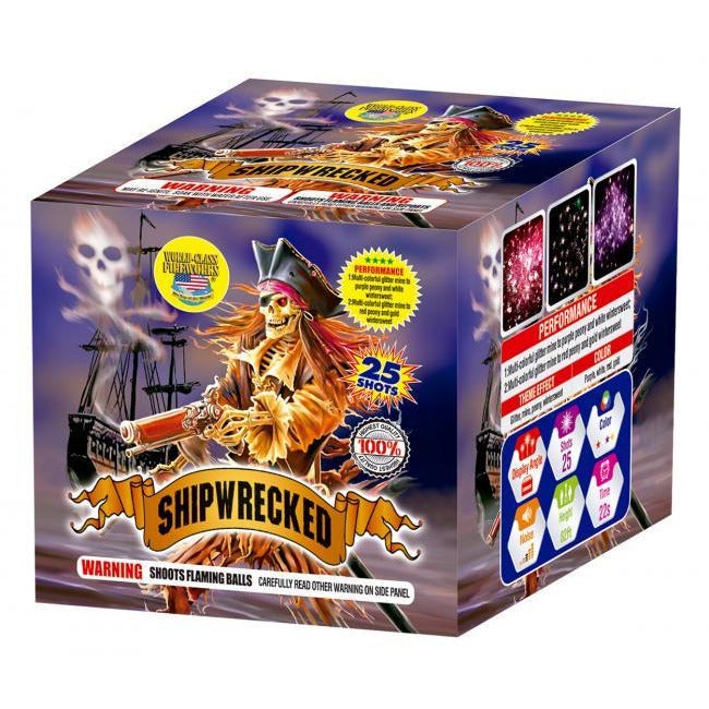 Shipwrecked | Crazy Cracker Fireworks