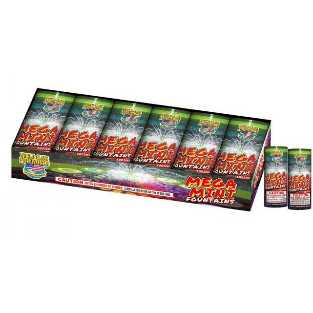 Mega Mini Fountains | Crazy Cracker Fireworks