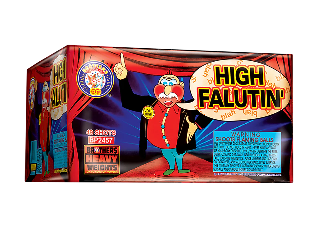 High Falutin' | Crazy Cracker Fireworks
